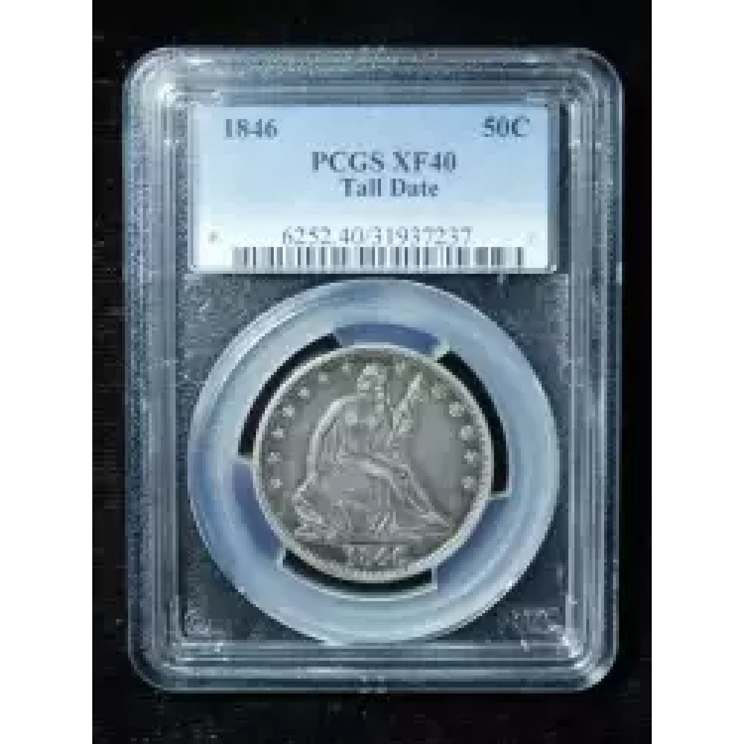 1846 Half Dollars Liberty Seated PCGS XF-40 Tall Date - Copper State Coin and Bullion