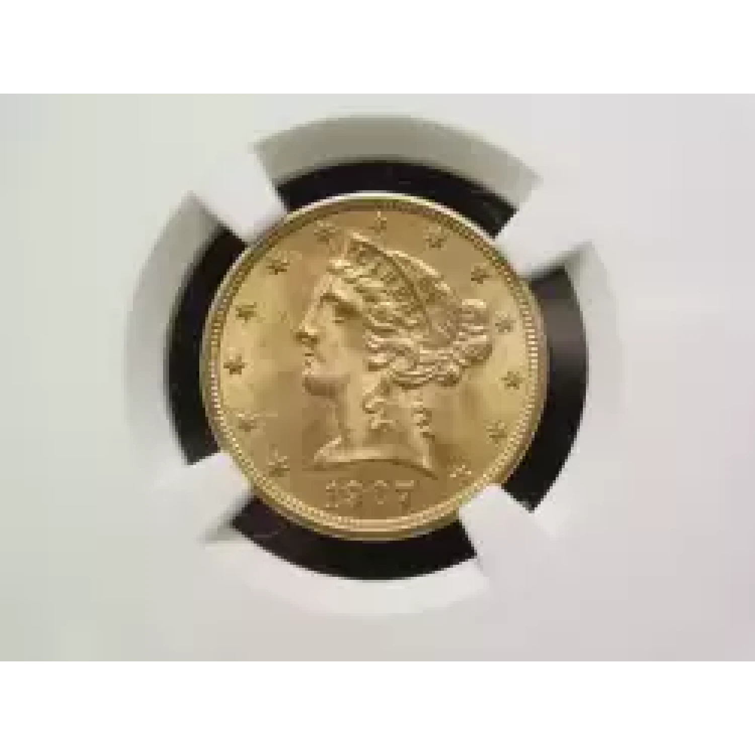 1907 Gold Half Eagles Liberty Head NGC MS-63 - Copper State Coin and ...